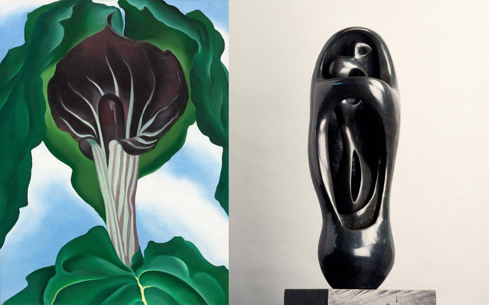 O’Keeffe and Moore | touring exhibition